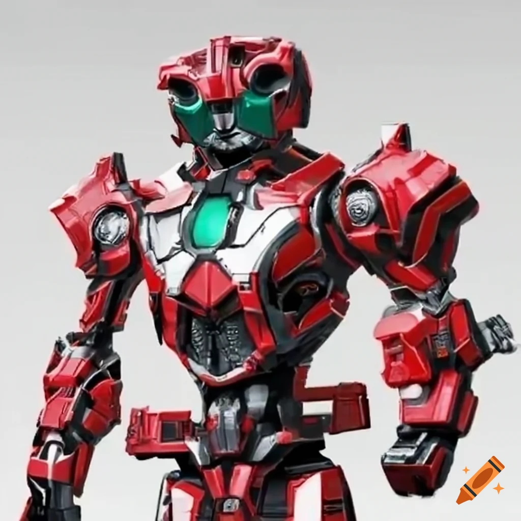 Power rangers rpm mechs on Craiyon