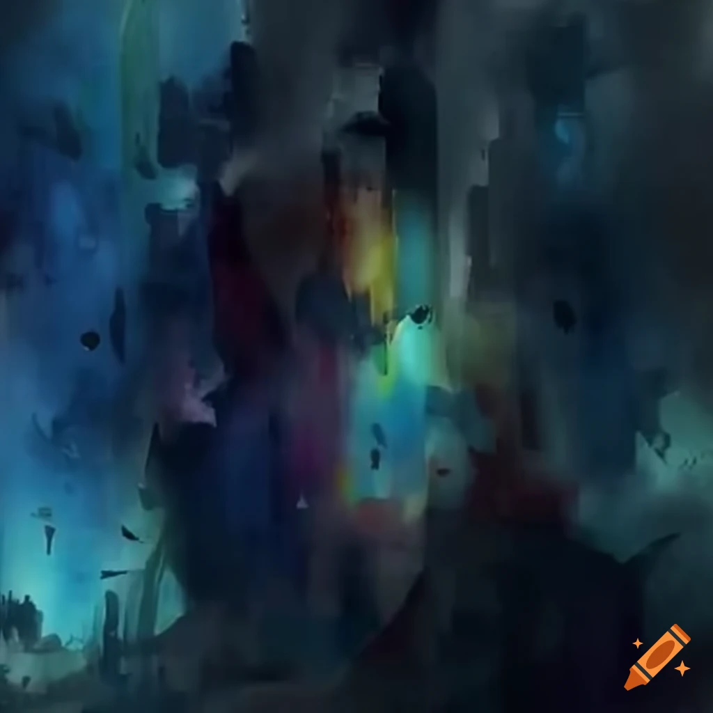 Screenshot of divergent gameplay on Craiyon