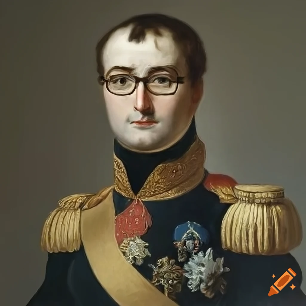 Portrait of napoleon bonaparte on Craiyon