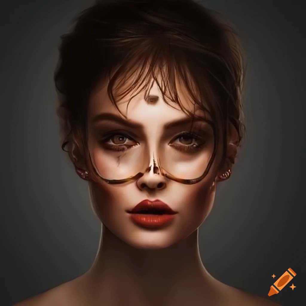 Close-up of a woman's face