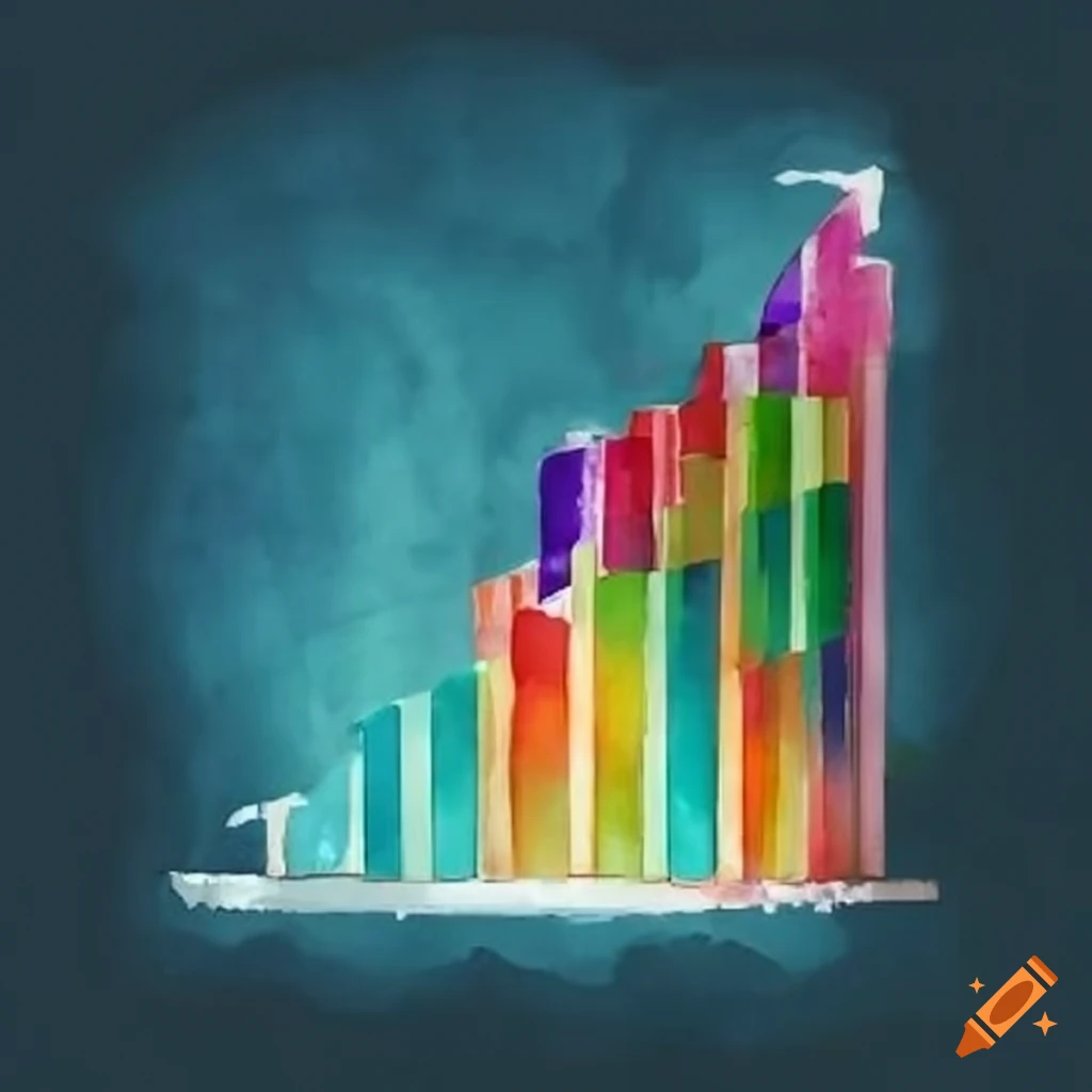 Graph Depicting Progressive Increase In Monthly Expenses