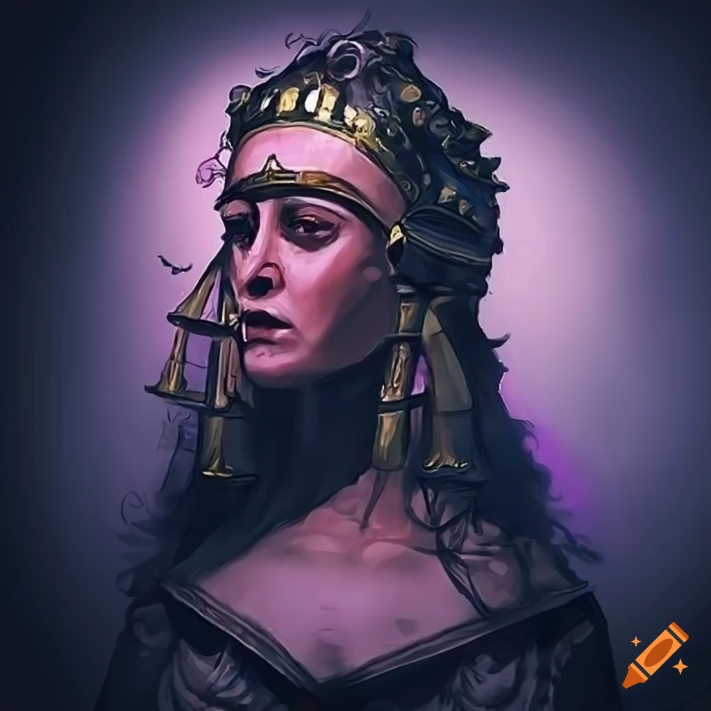 Image of a roman ghost on Craiyon