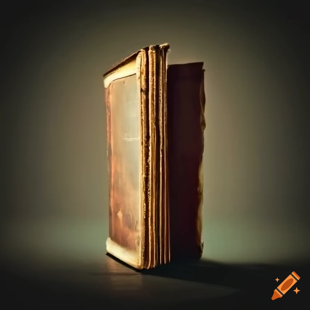 Book shadow on pink background on Craiyon