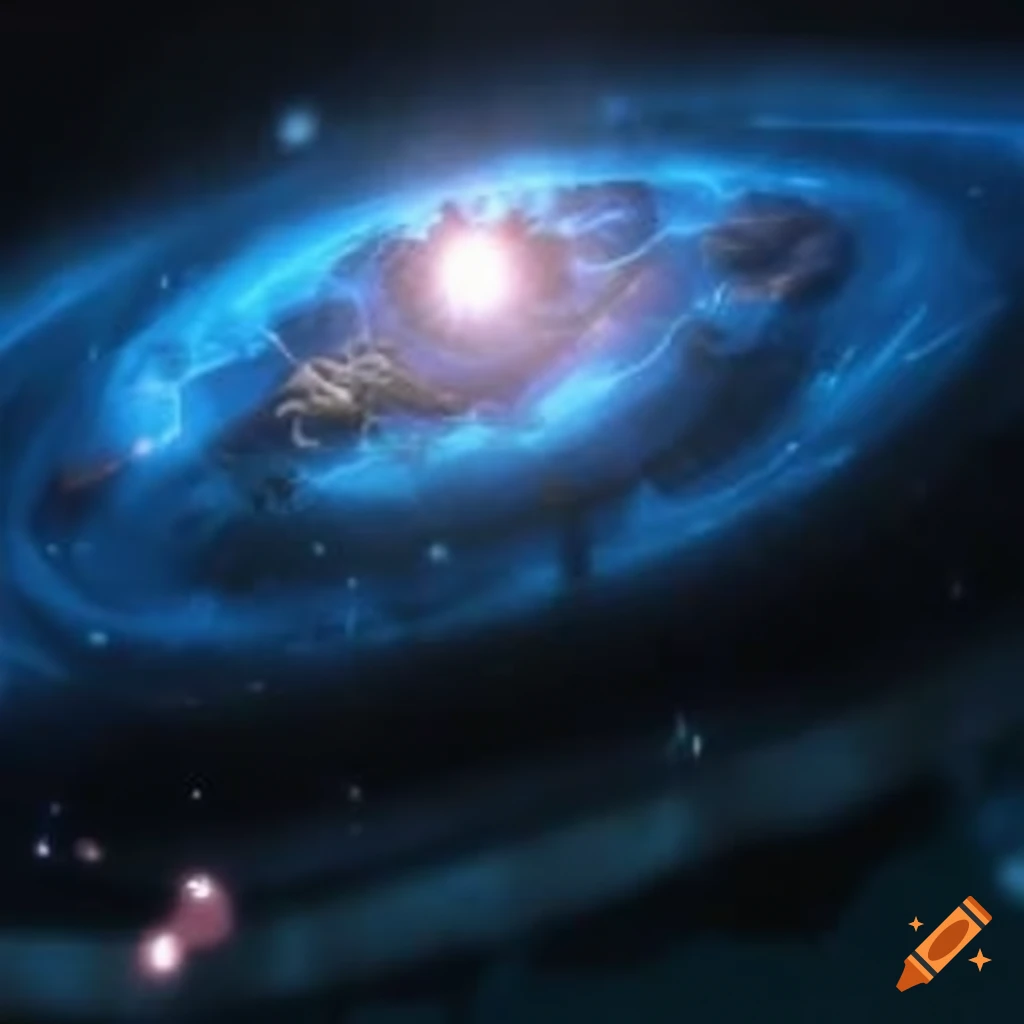 Shiny 3d anime eclipse with japanese text from the 2000s on Craiyon