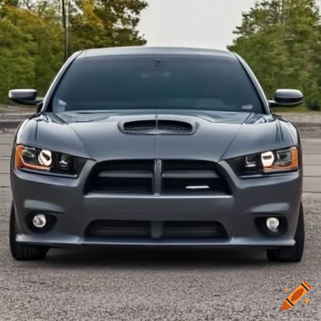 2012 dodge charger r/t in granite color on Craiyon