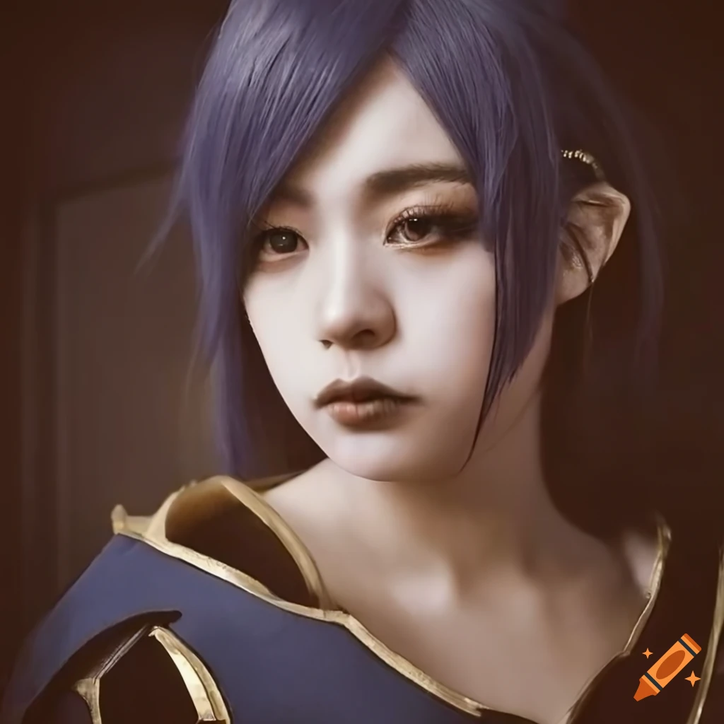 Woman cosplaying as vaporeon from pokemon exhaling smoke from vape on ...