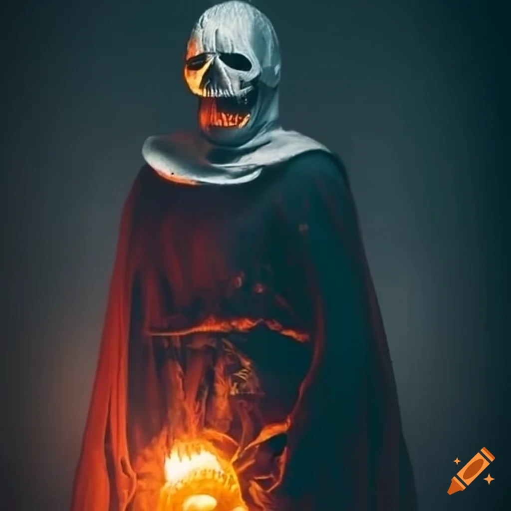 Image of a headless knight for halloween