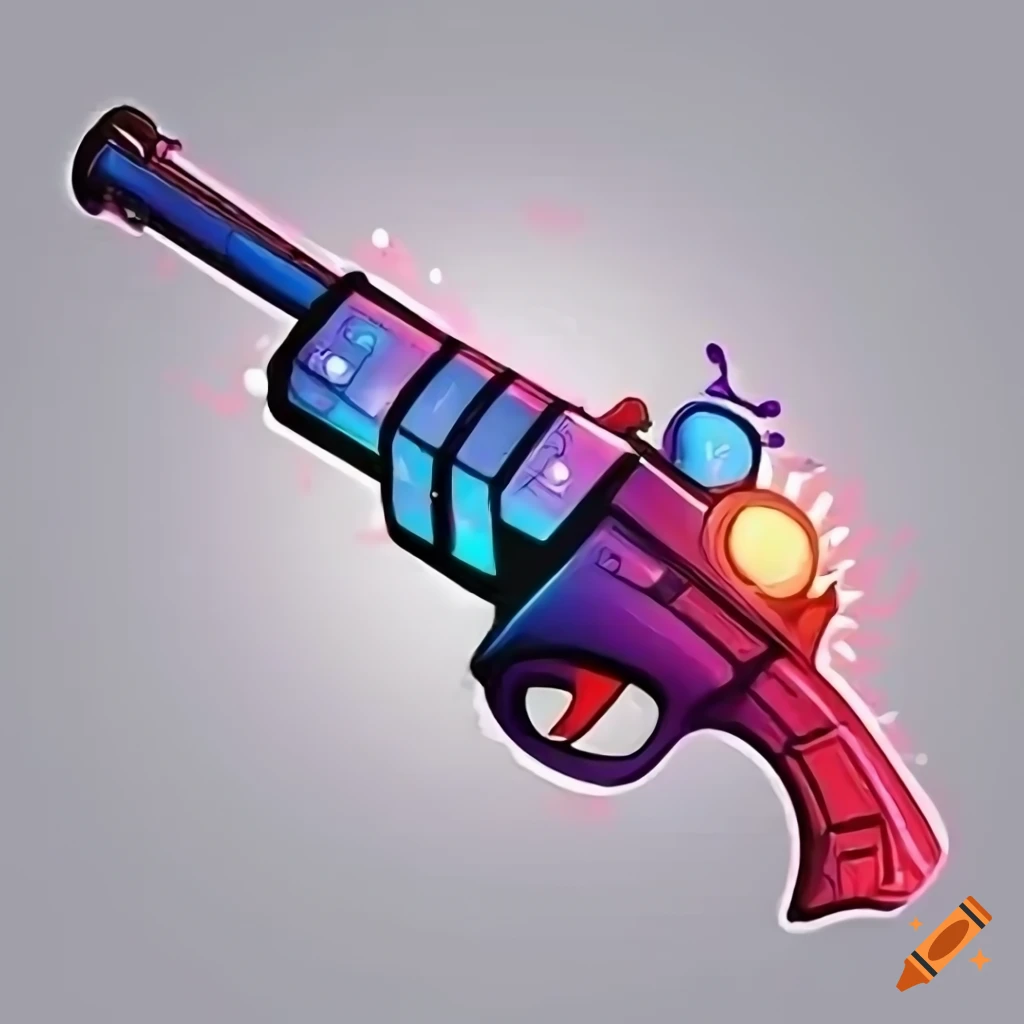 Confetti gun on Craiyon