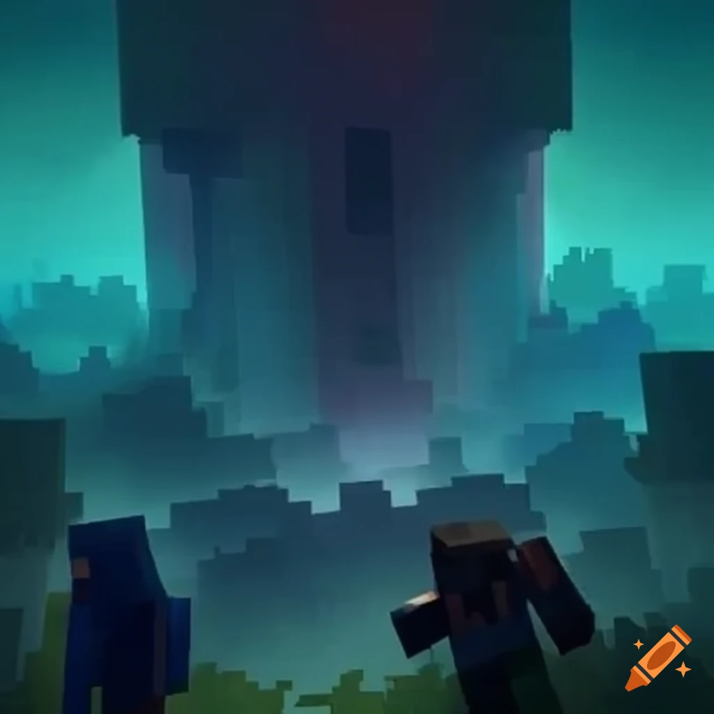Minecraft Journey On Craiyon