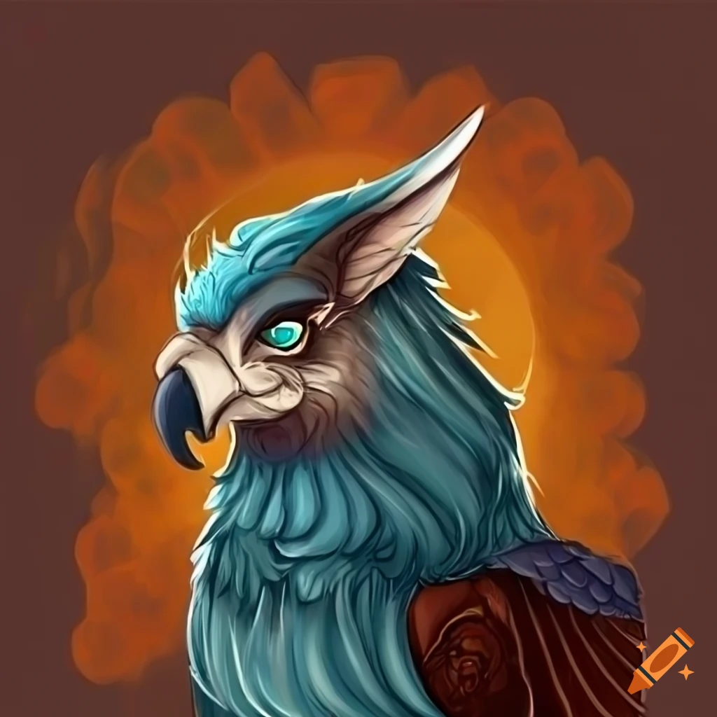 Futuristic hawk secretarybird kori peacock hybrid fursona character in ...