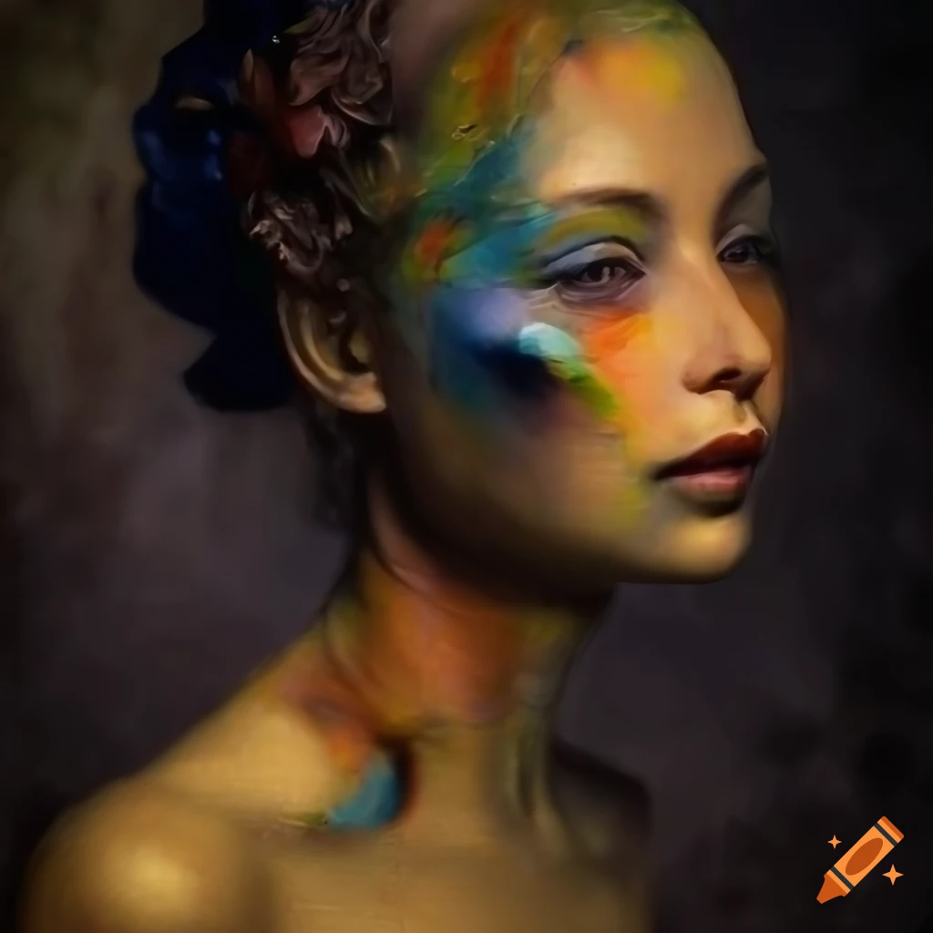 Maori woman red hair on Craiyon