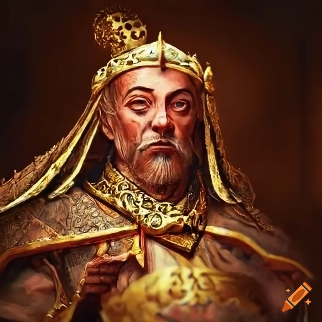 Medieval king of the poor