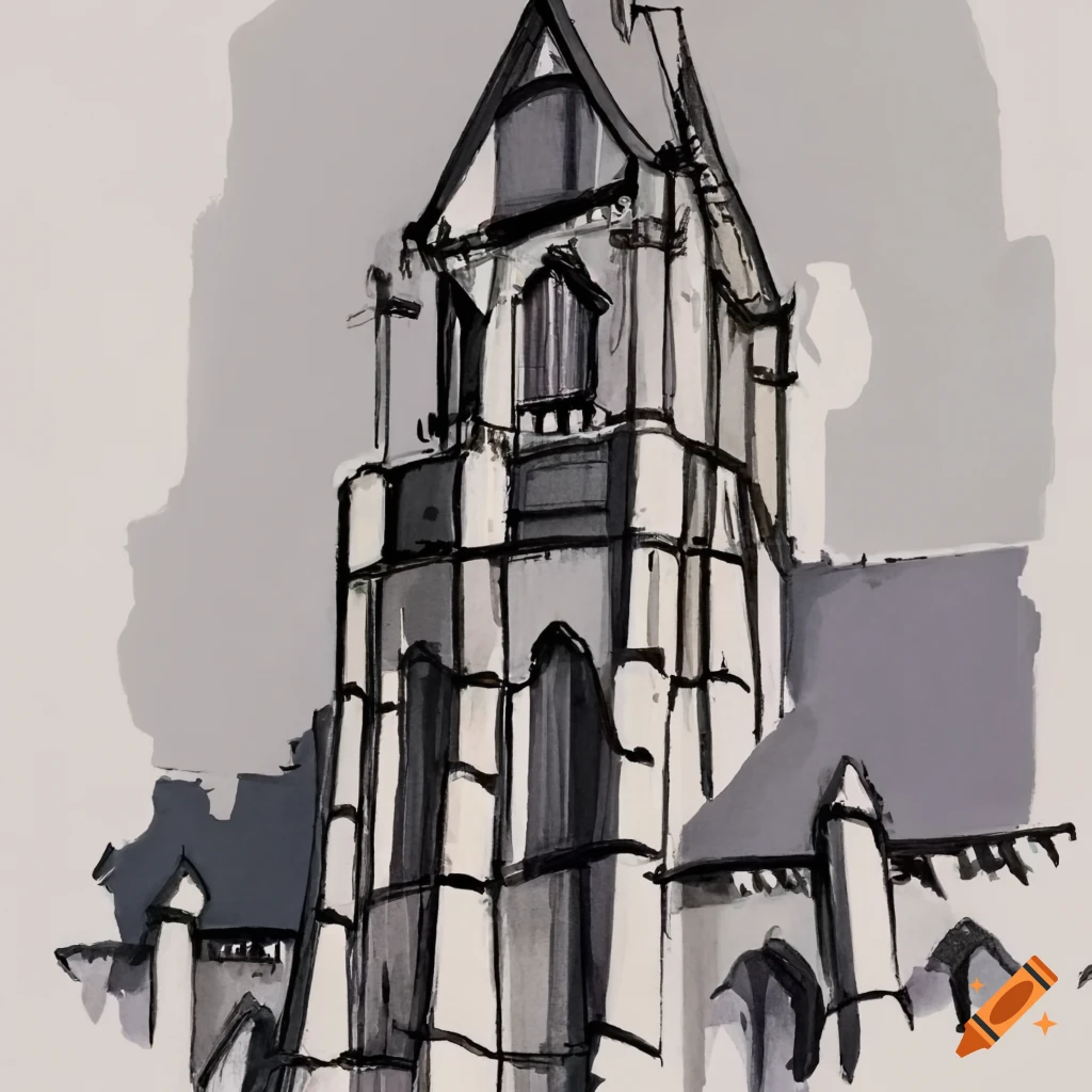 Modern belfry building