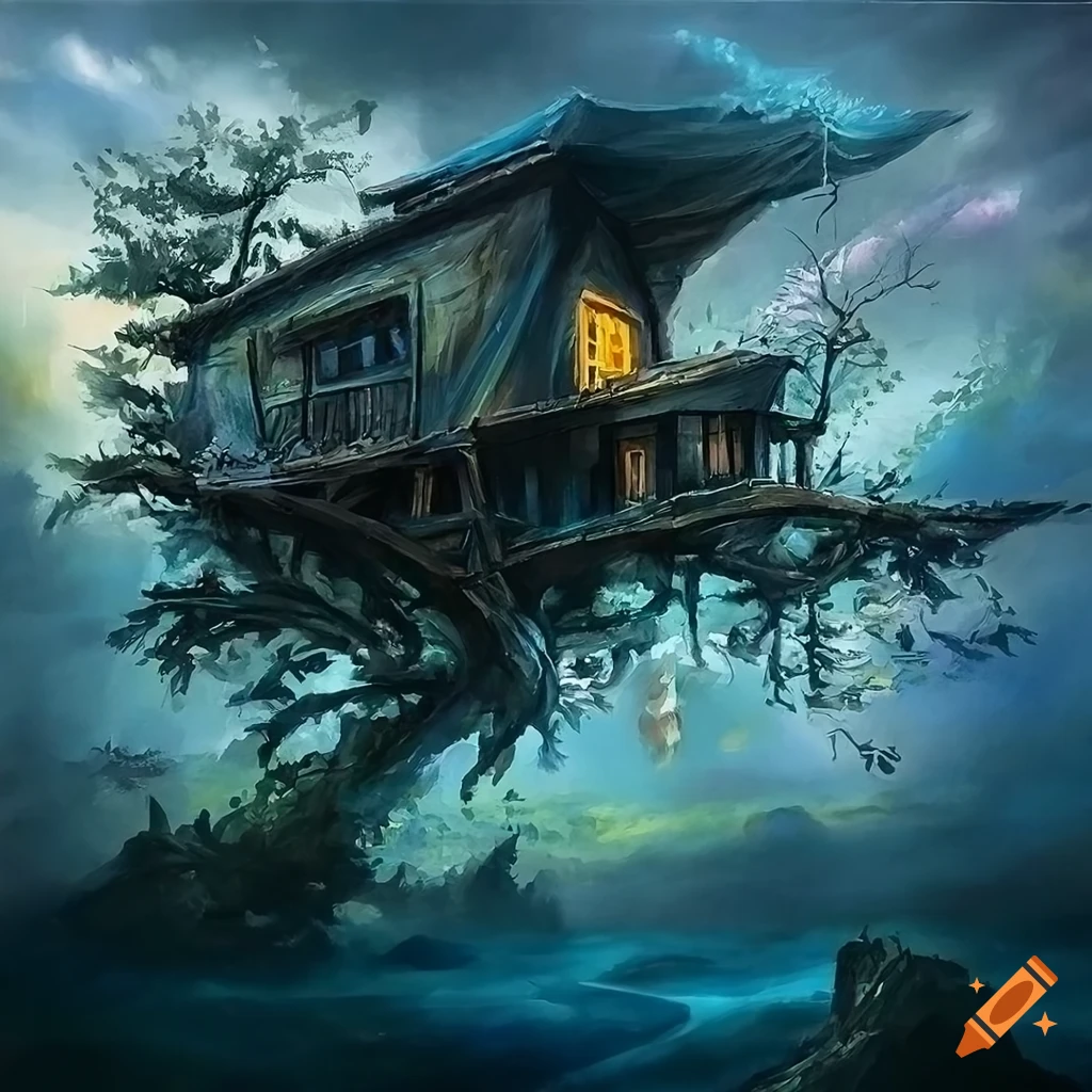 Shinobi houses on Craiyon