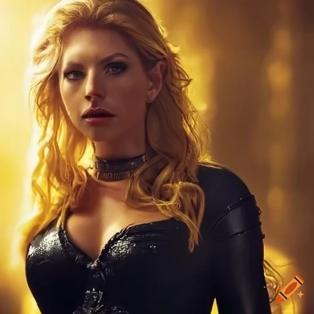Katheryn winnick as black canary on Craiyon