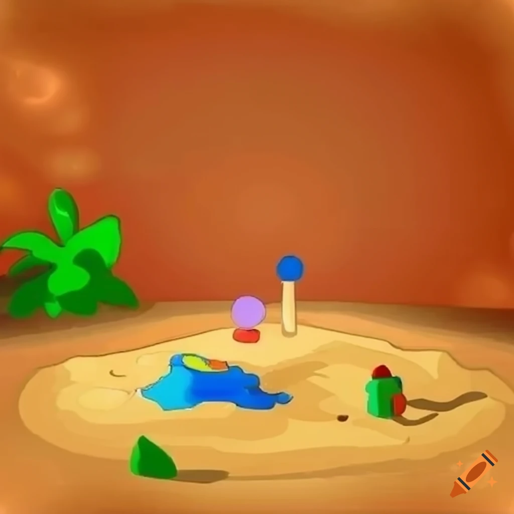 Engaging sandbox game on Craiyon