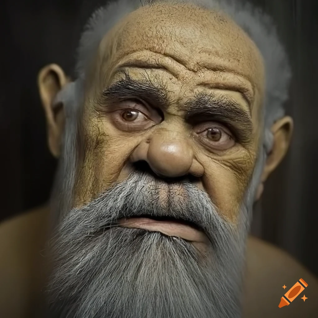 Hyperrealistic profile portrait of jerry on Craiyon