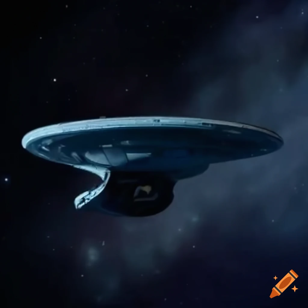 Star trek starfleet starship on Craiyon