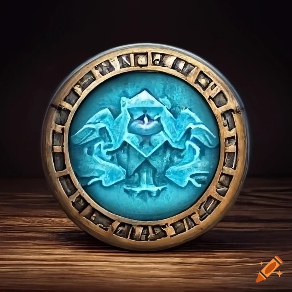 A fantasy coins for game on Craiyon