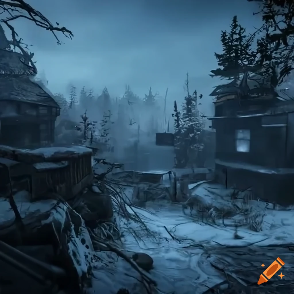 Fallout 3 landscape on Craiyon