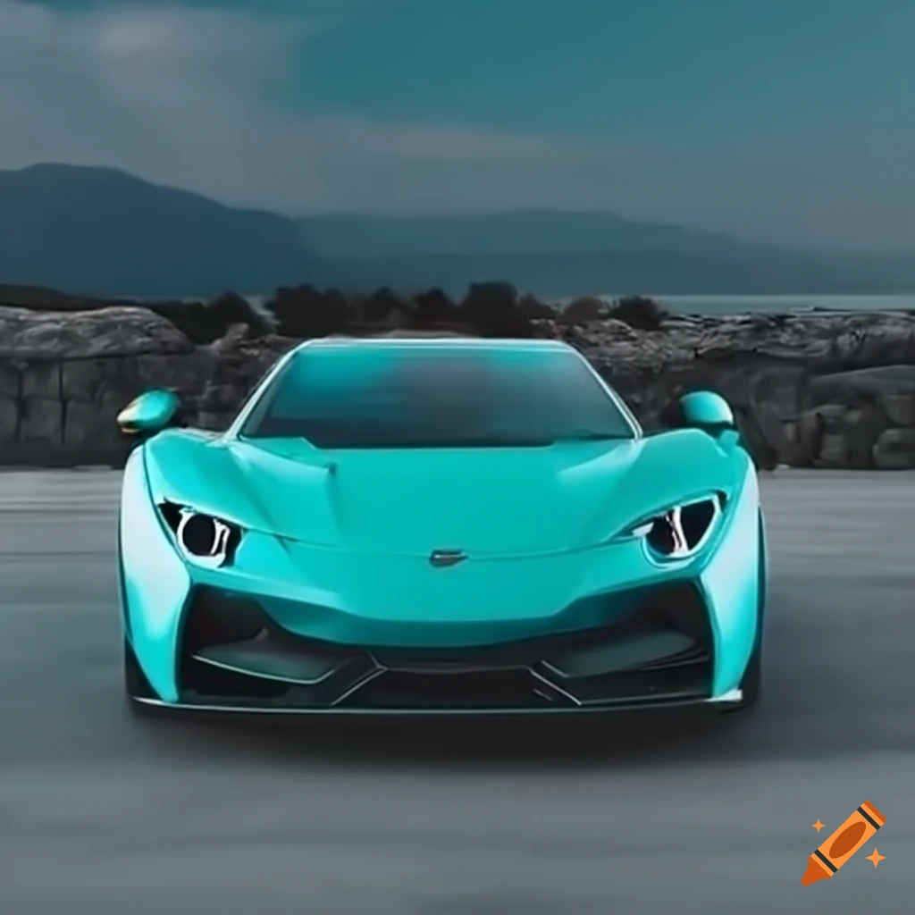Turquoise exotic car with unique design on Craiyon Turquoise exotic car with unique design on Craiyon