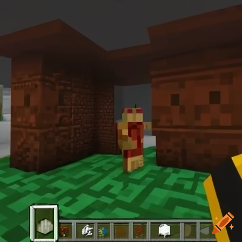 Minecraft java logo on Craiyon