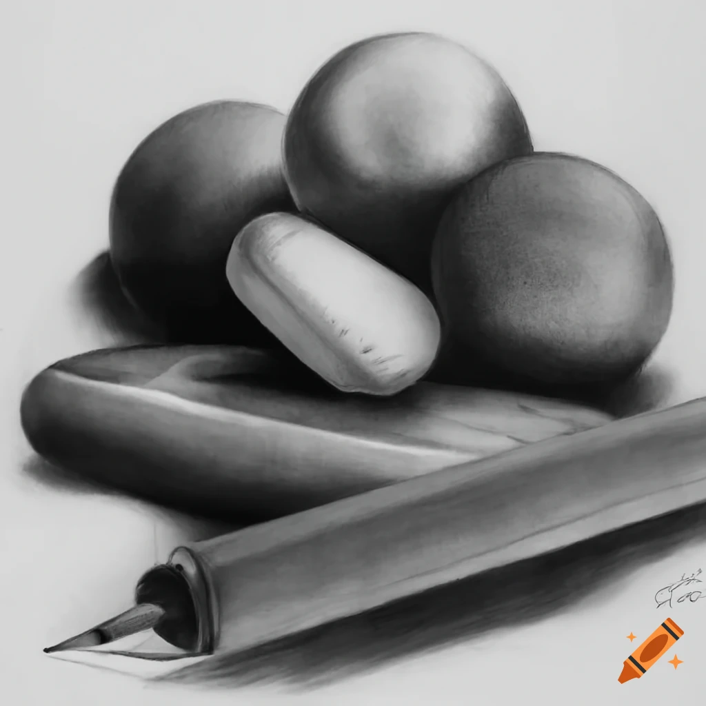 Intricate pencil drawing inspired by Gauguin on Craiyon