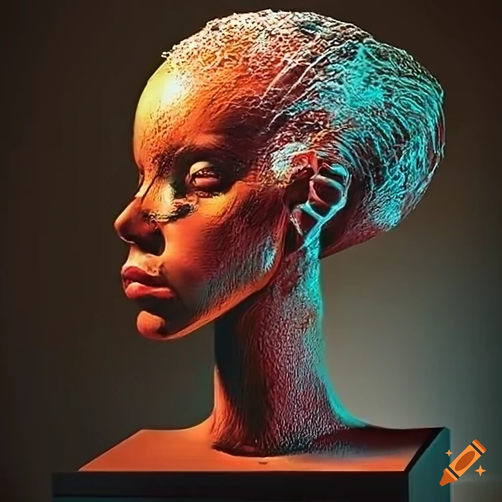 Digital artwork depicting artificial intelligence on Craiyon