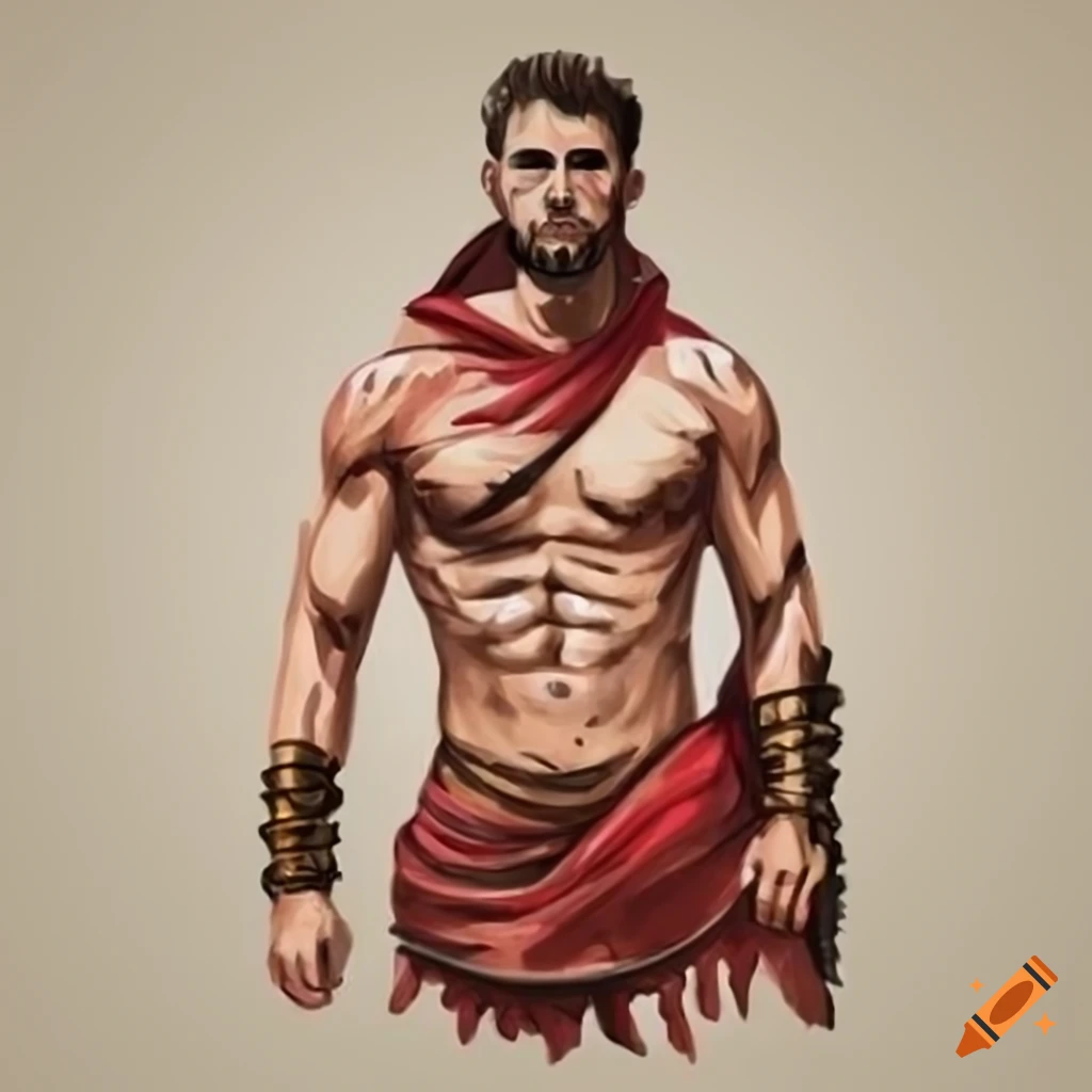 Greek mythology man on Craiyon