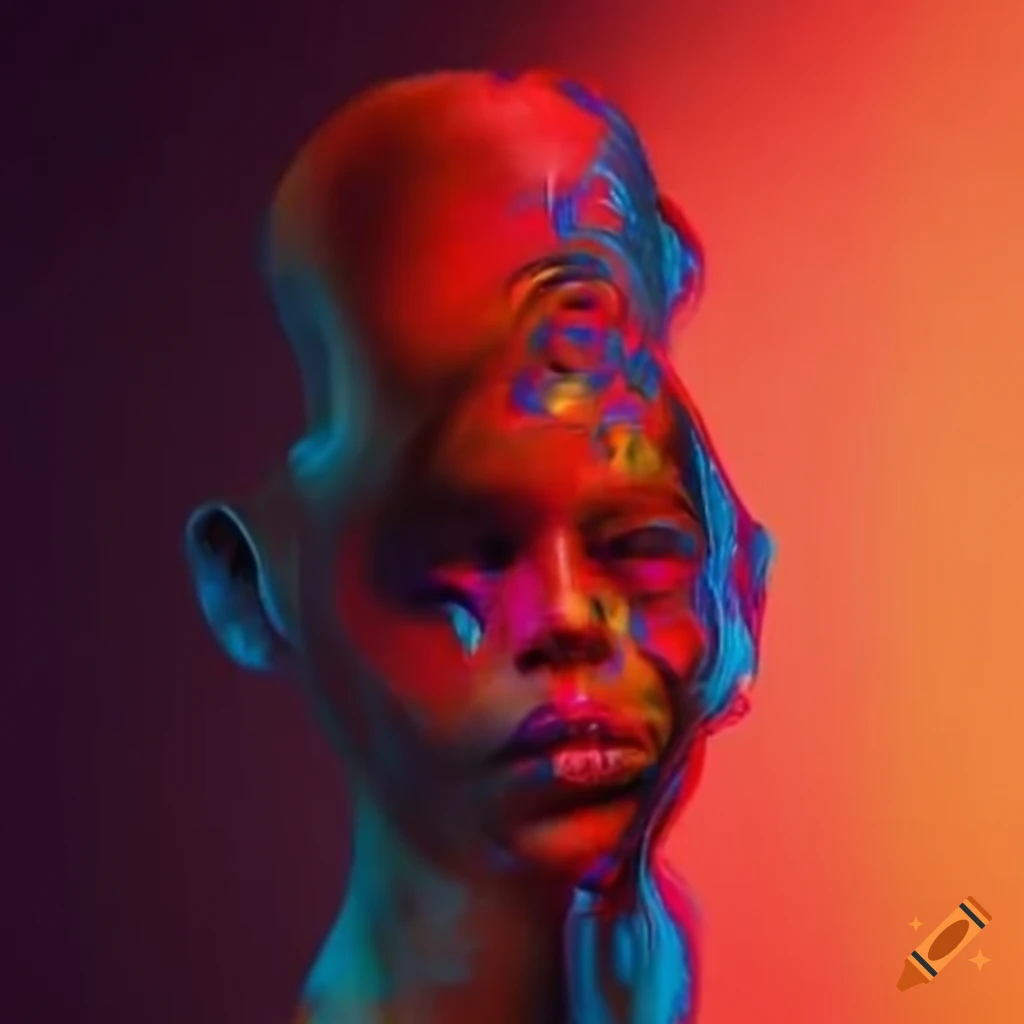 Digital artwork depicting artificial intelligence on Craiyon