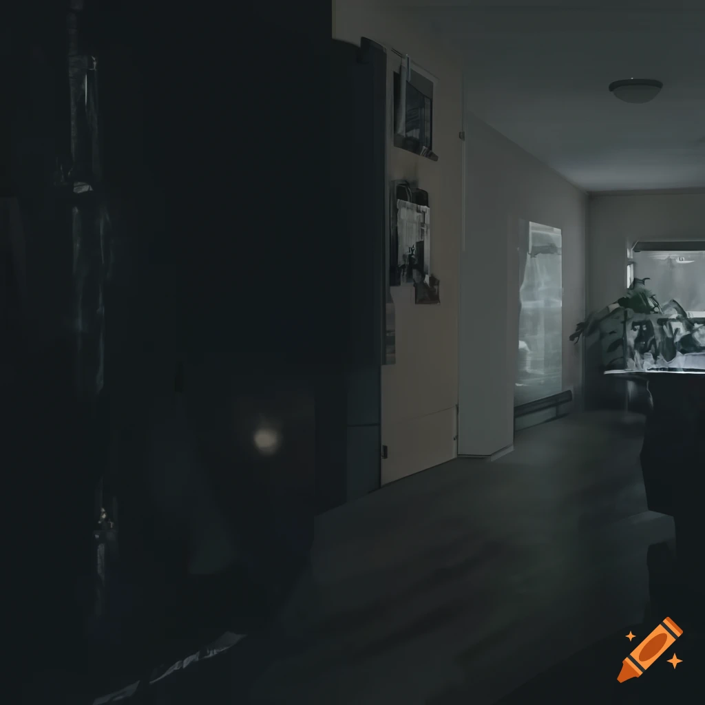 Liminal space artwork on Craiyon