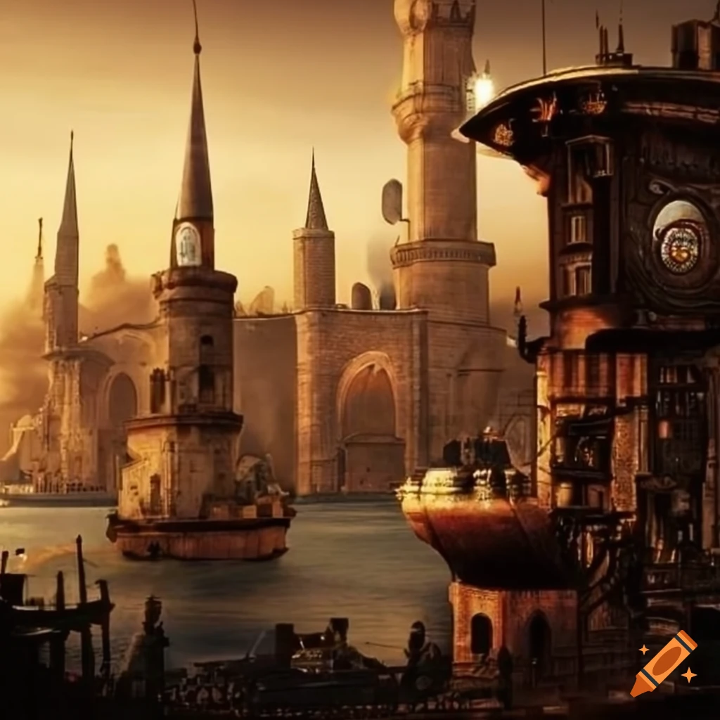 Steampunk istanbul on Craiyon