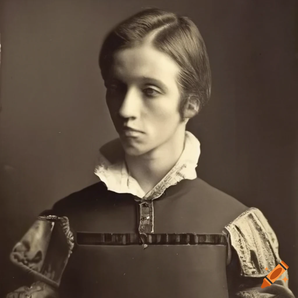 Portrait of a young renaissance merchant