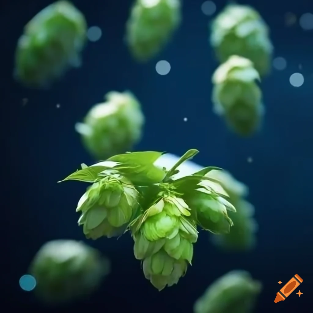 Floating hops in space