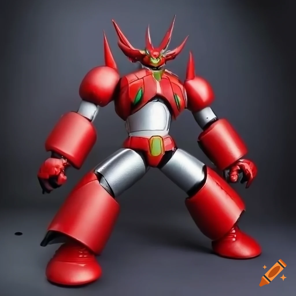 Turtle-style robot in getter robo style