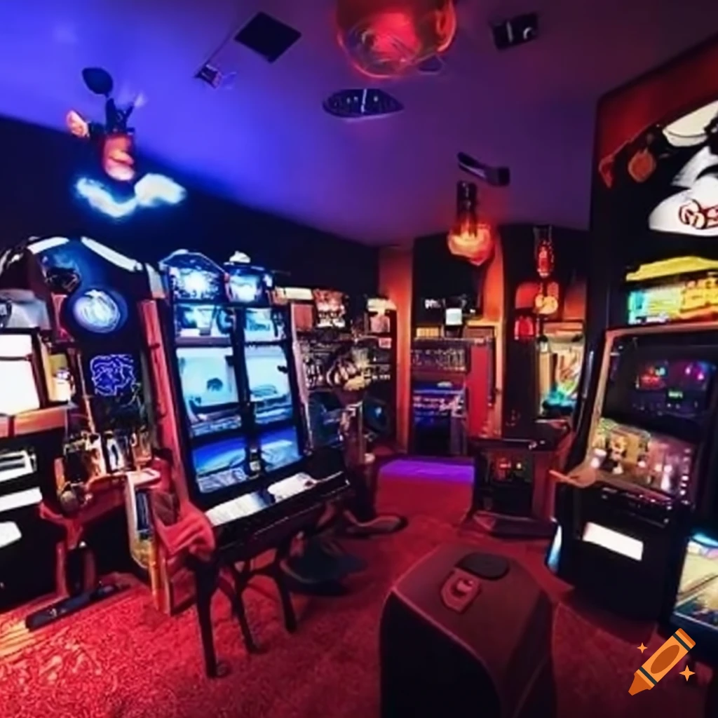 Logo of a gaming haven on Craiyon