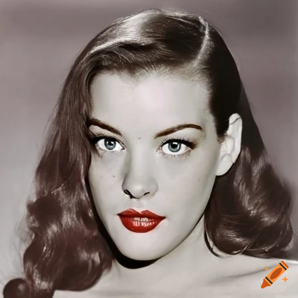 Glamorous vintage image of liv tyler