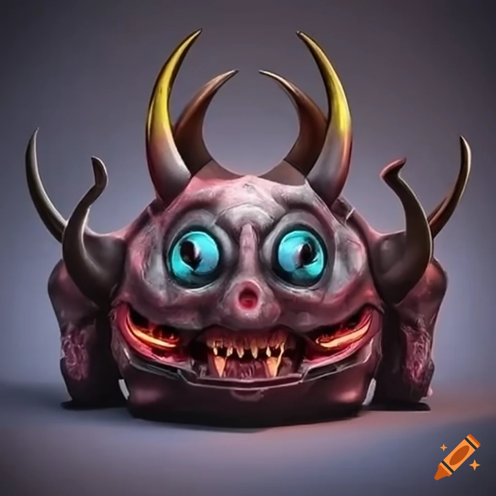 Sinister devil-themed car design