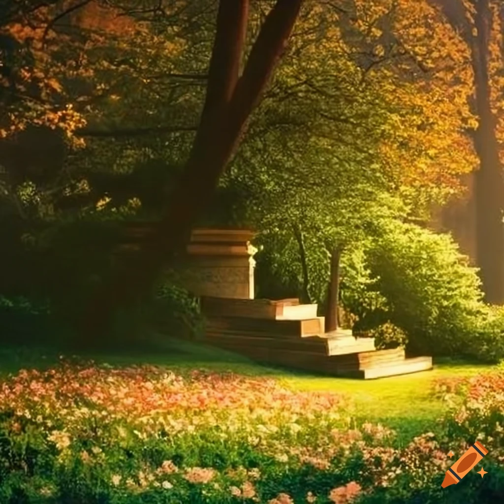 Night view of a rose garden with fireflies on Craiyon