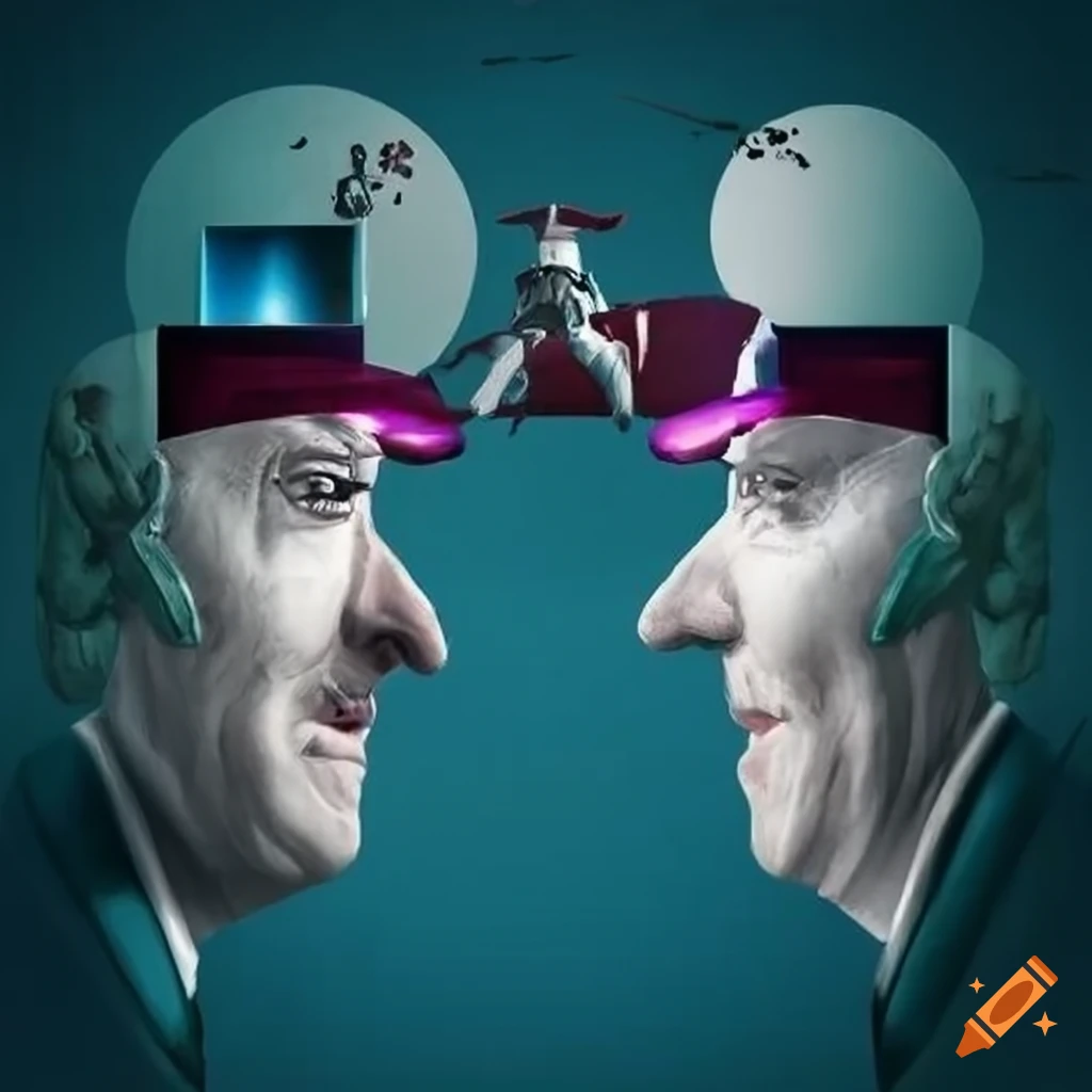 Surreal artwork depicting political injustice on Craiyon