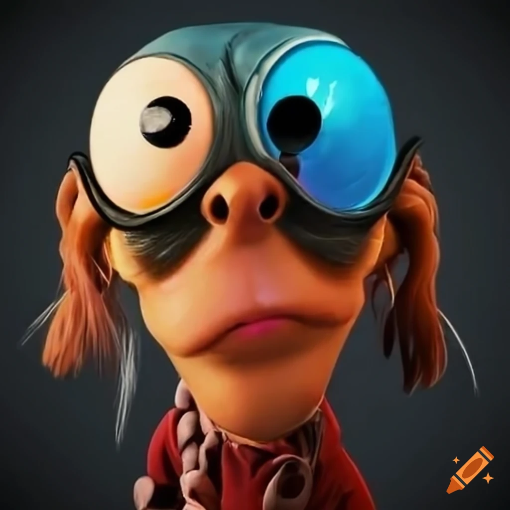 Goofball character on Craiyon