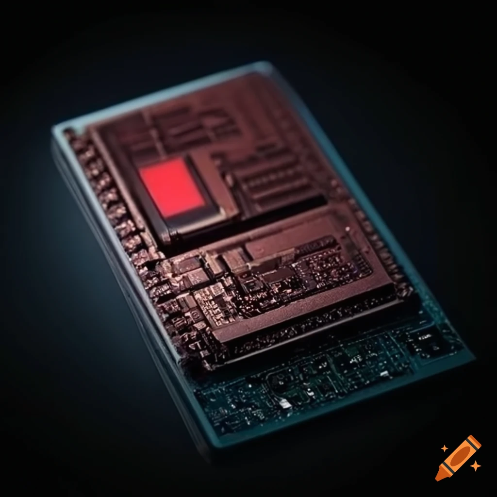 Reconfigurable intelligent array antenna designed on a pcb board on Craiyon