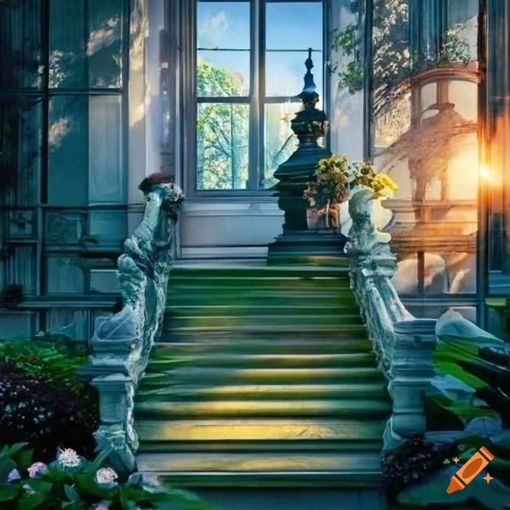 Dresden garden house with crystal windows