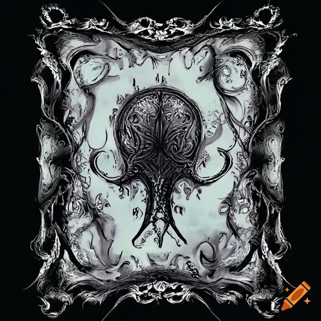 Border design with black edges