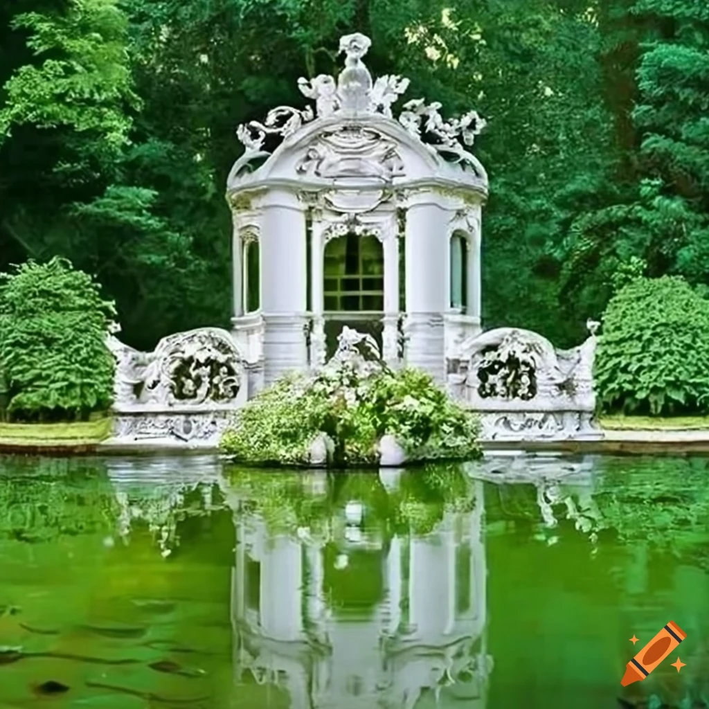 Landscaping images created on Craiyon