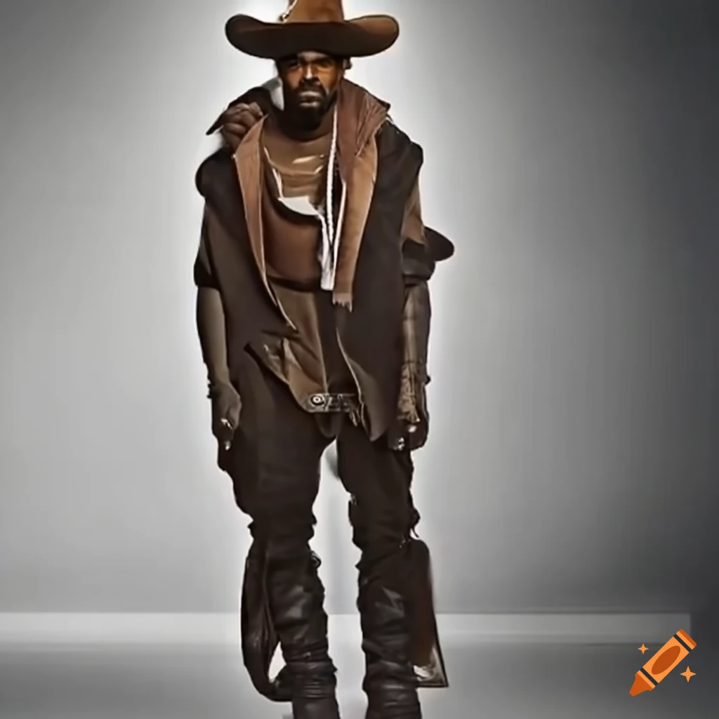 Kanye west as a cowboy on Craiyon