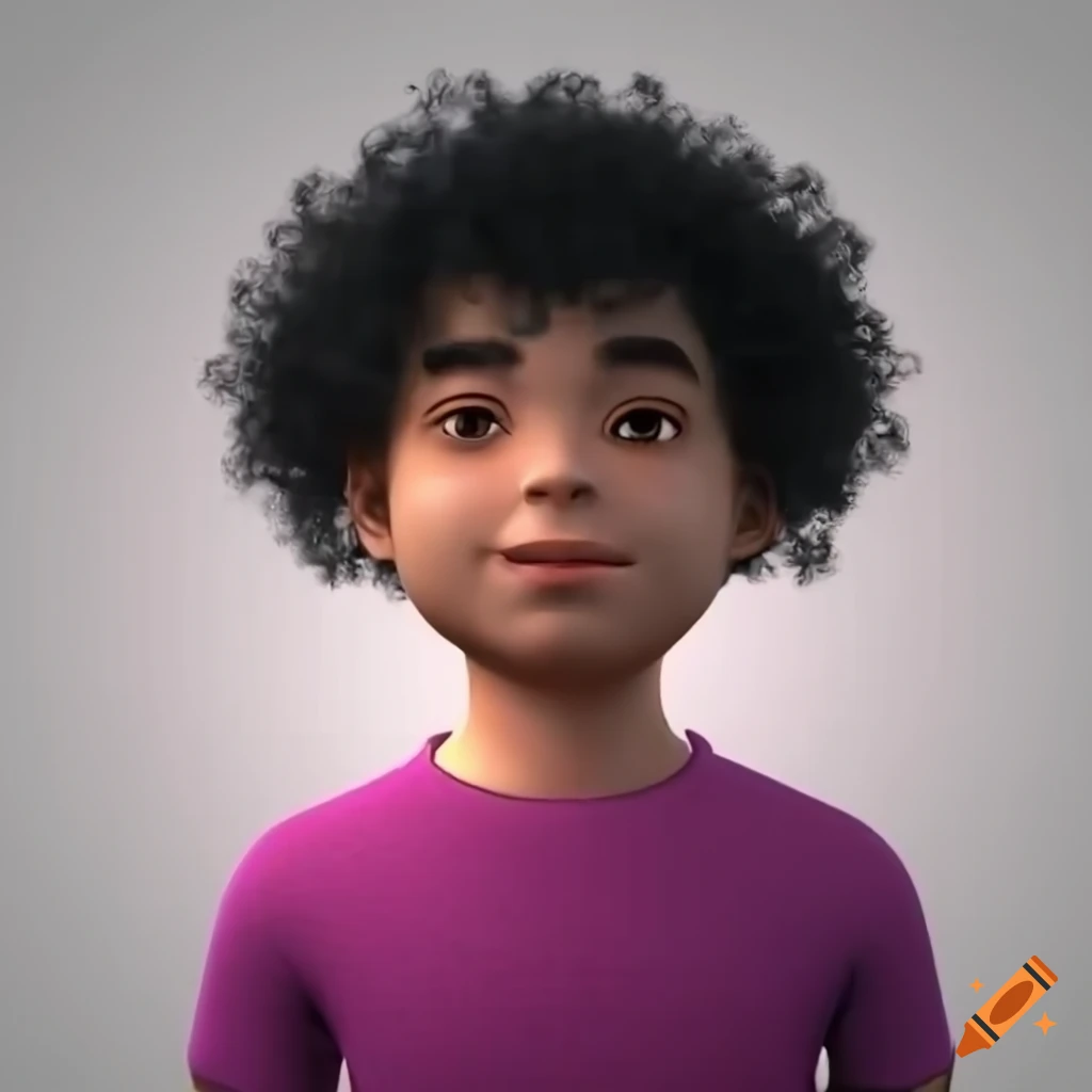 Friendly 3d character waving hello on Craiyon