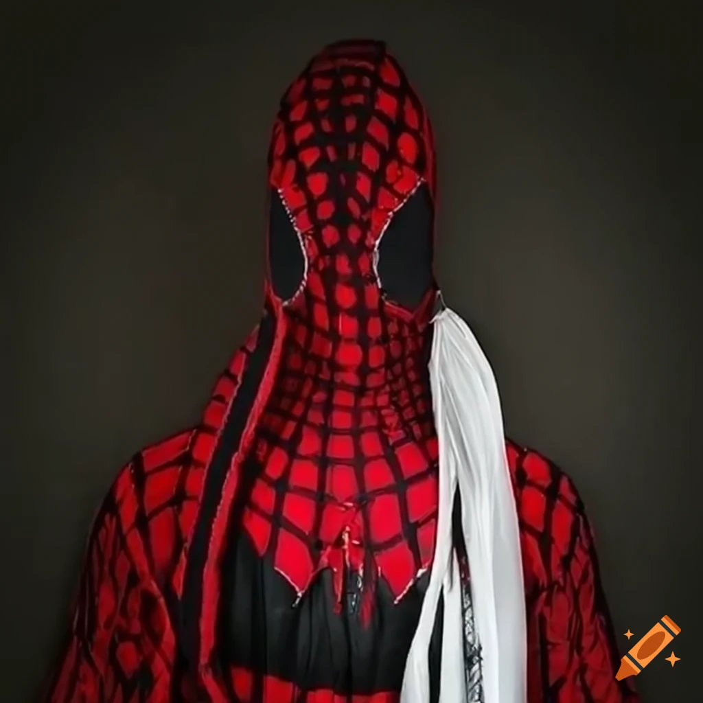 Spider-man's new white and red costume from 🇬🇪 on Craiyon