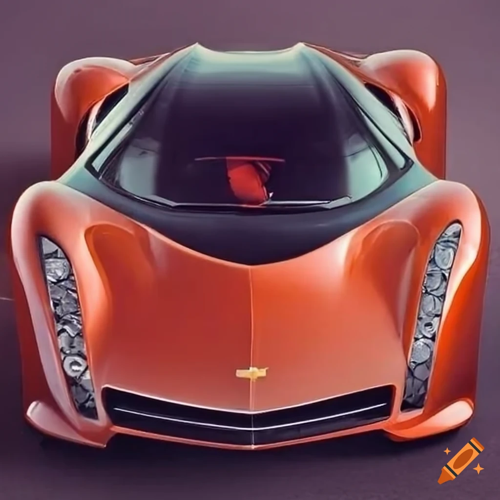 Sleek and exotic chrysler supercar prototype on Craiyon