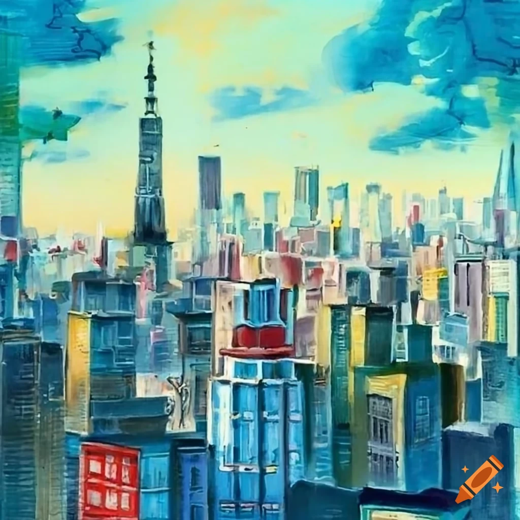 Miniature illustration of tokyo city on Craiyon